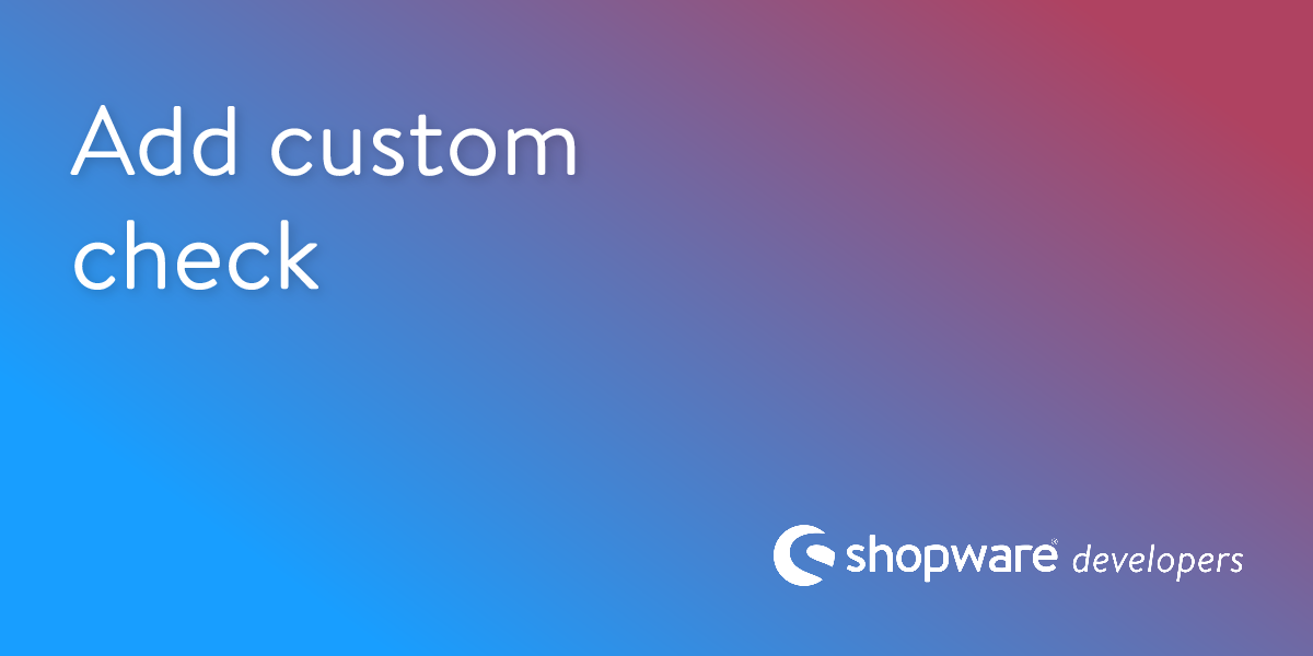 Overview | Shopware Documentation