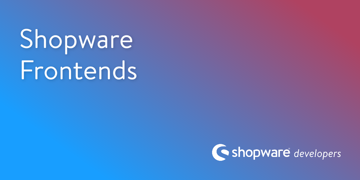 Overview | Shopware Documentation